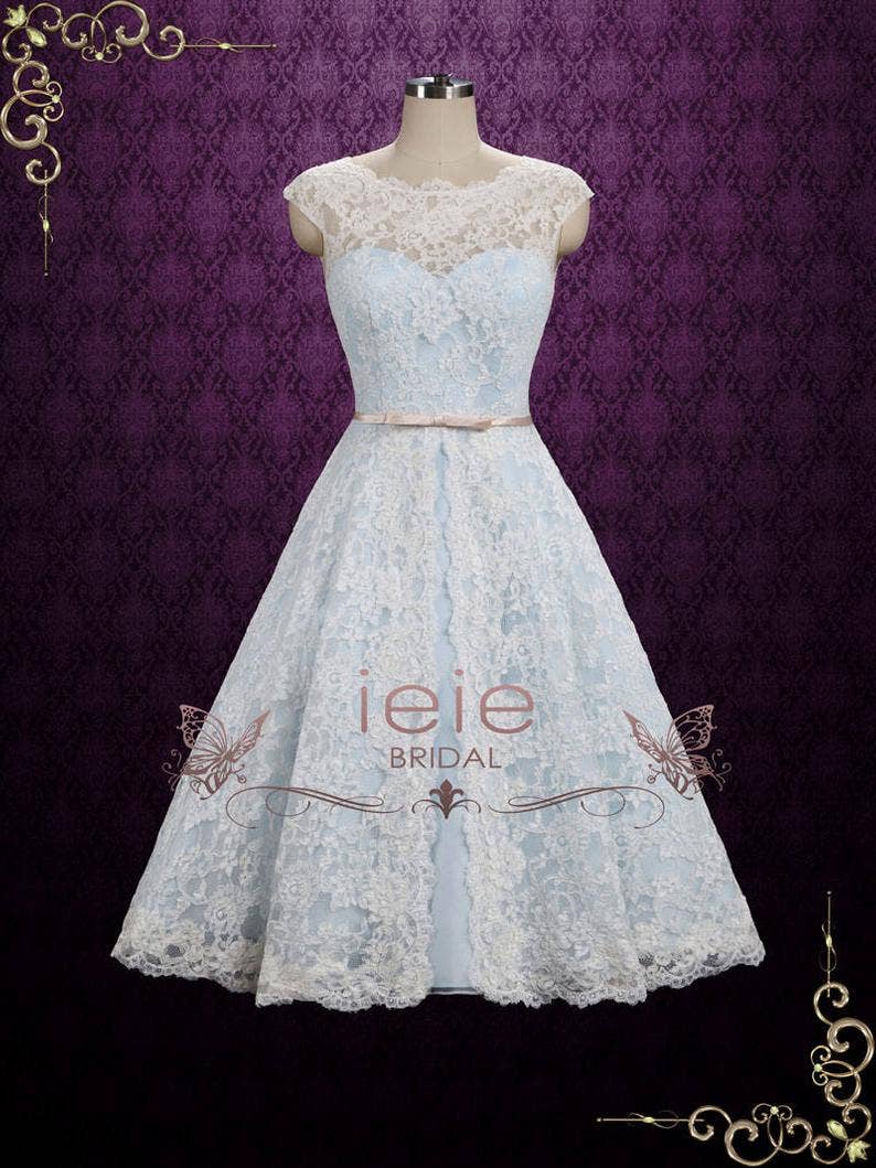 Best 20 Best Tea Length Wedding Dresses Of All Time Yourtango